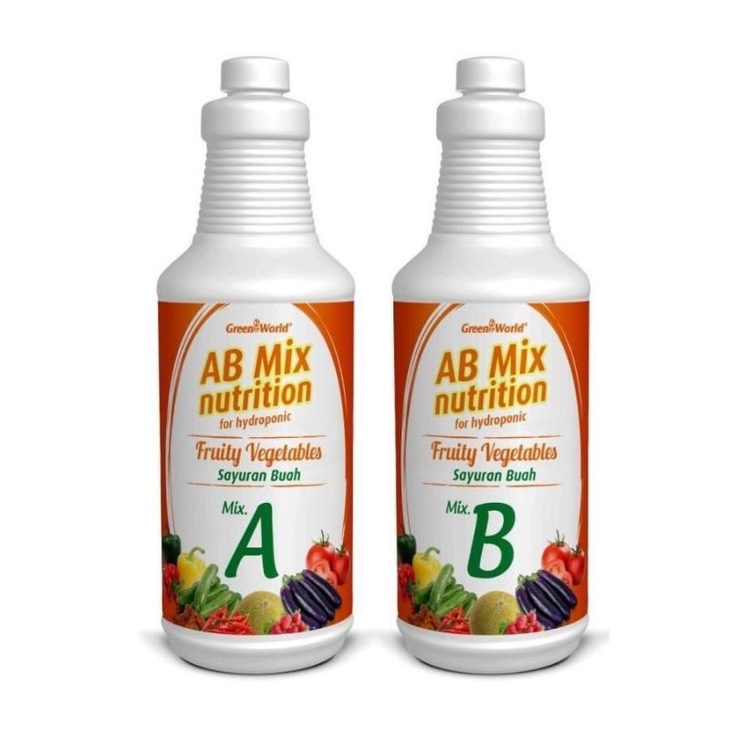 Jual Nutrisi AB mix untuk Hidroponik Sayuran Buah | Shopee Indonesia