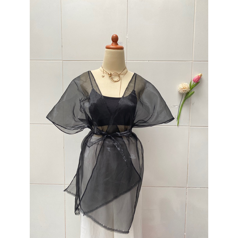 Jual outer organza kaca | Shopee Indonesia