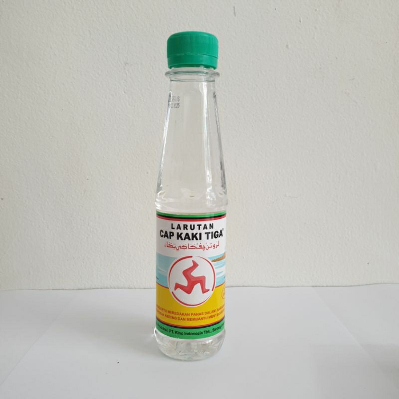 Jual Larutan Cap Kaki Tiga plain botol 200ml | Shopee Indonesia