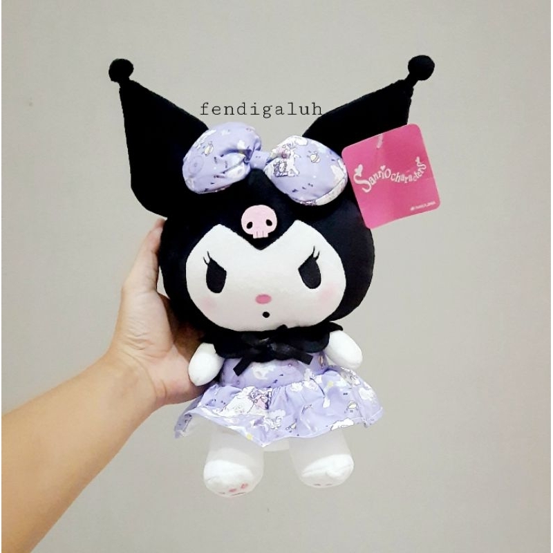 Jual Boneka Kuromi My Melody Costum Ungu Original Sanrio Size 30 cm ...