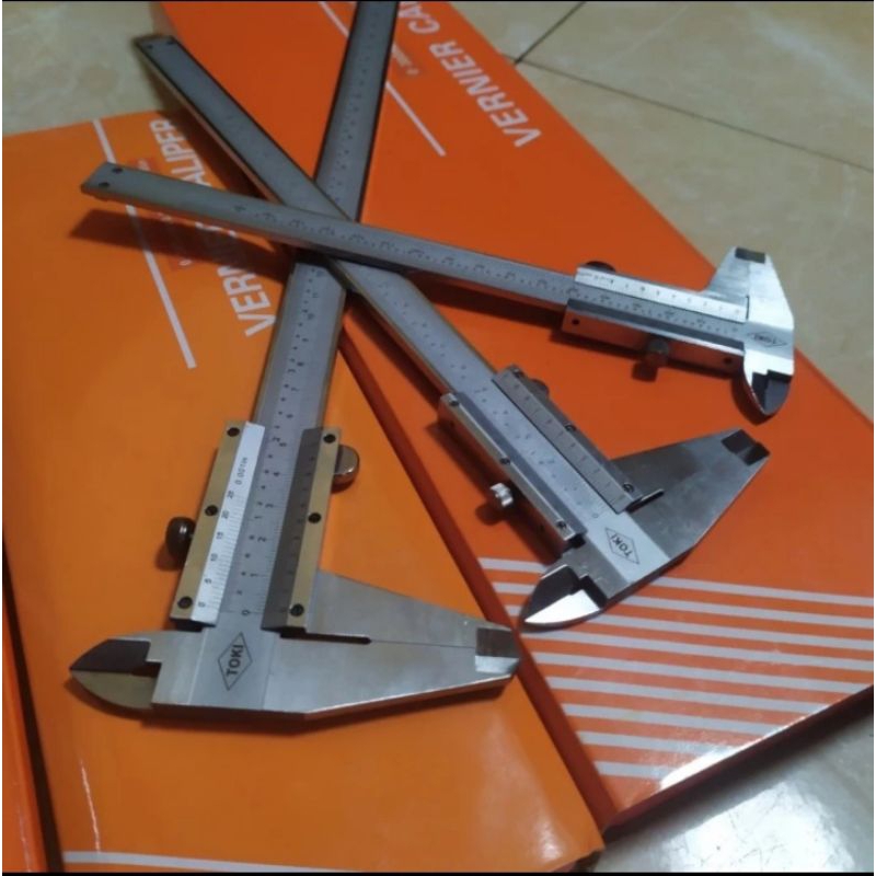 Jual Jangka Sorong 6" sigmat manual VERNIER CALIPER TOKI JAPAN | Shopee Indonesia