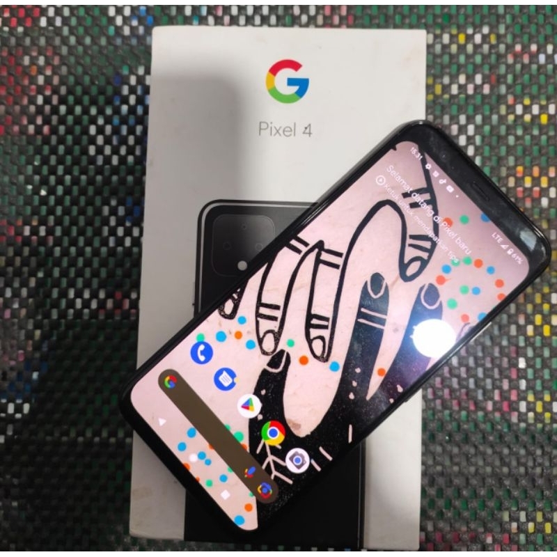 Jual Android Pixel 4 Fullset Smartfren Only / Wifi only no shadow | Shopee Indonesia