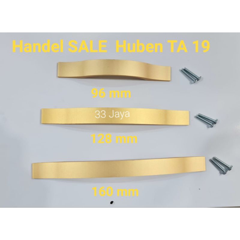 Jual Handel SALE TA 19-160mm GOLD MERK HUBEN Per Pc | Shopee Indonesia