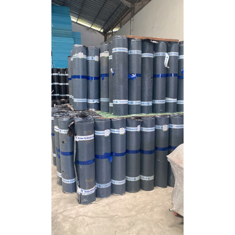 Jual DUTEC WATERPROOFING MEMBRANE ALUMINIUM TEMPEL 1M*20M*1.5MM / PELAPIS ANTI BOCOR | Shopee ...