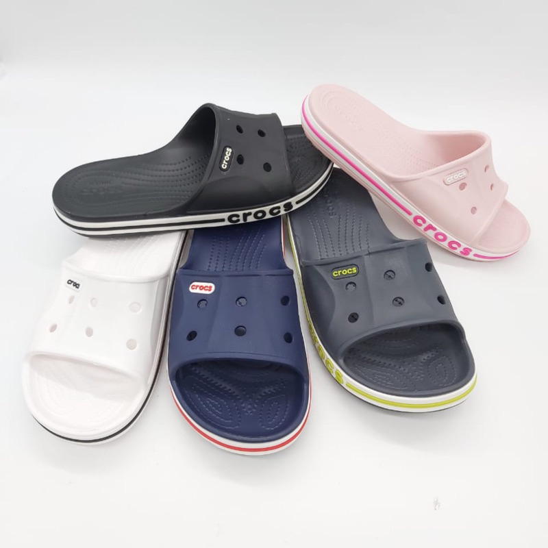 Jual TERMURAH Sendal Crocs Baya Slide Unisex / Bayaband Slip On ...