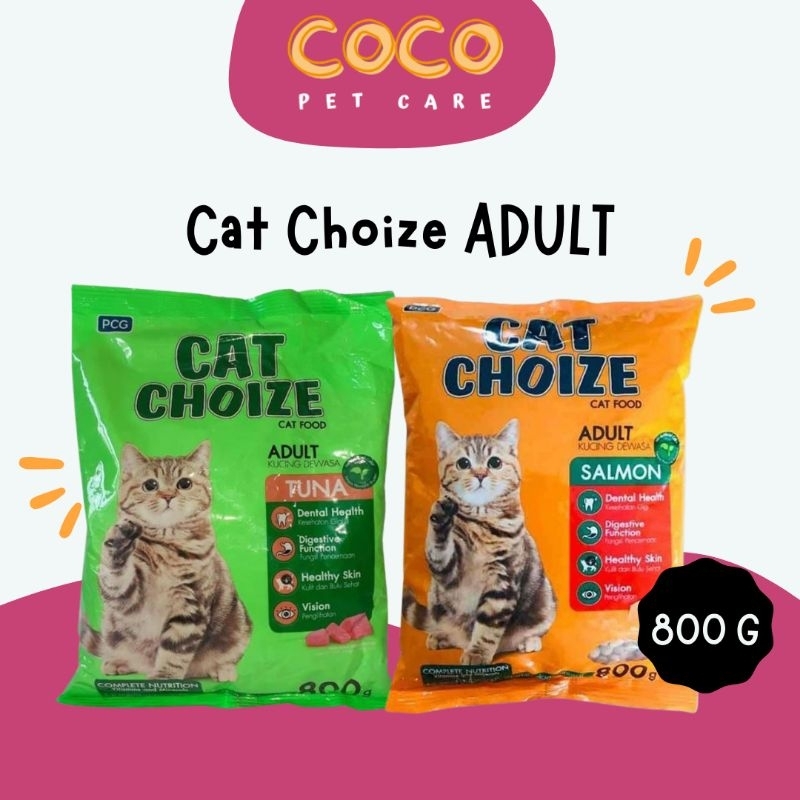 Jual Cat Choize Adult 800g | Shopee Indonesia