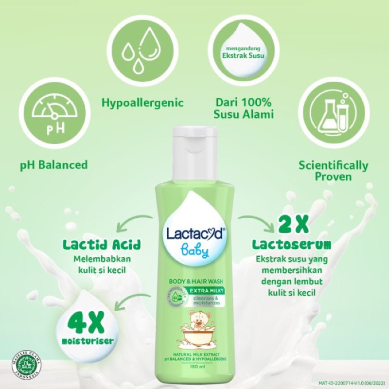 Jual Lactacyd Baby Extra Milky Gentle Care | Shopee Indonesia