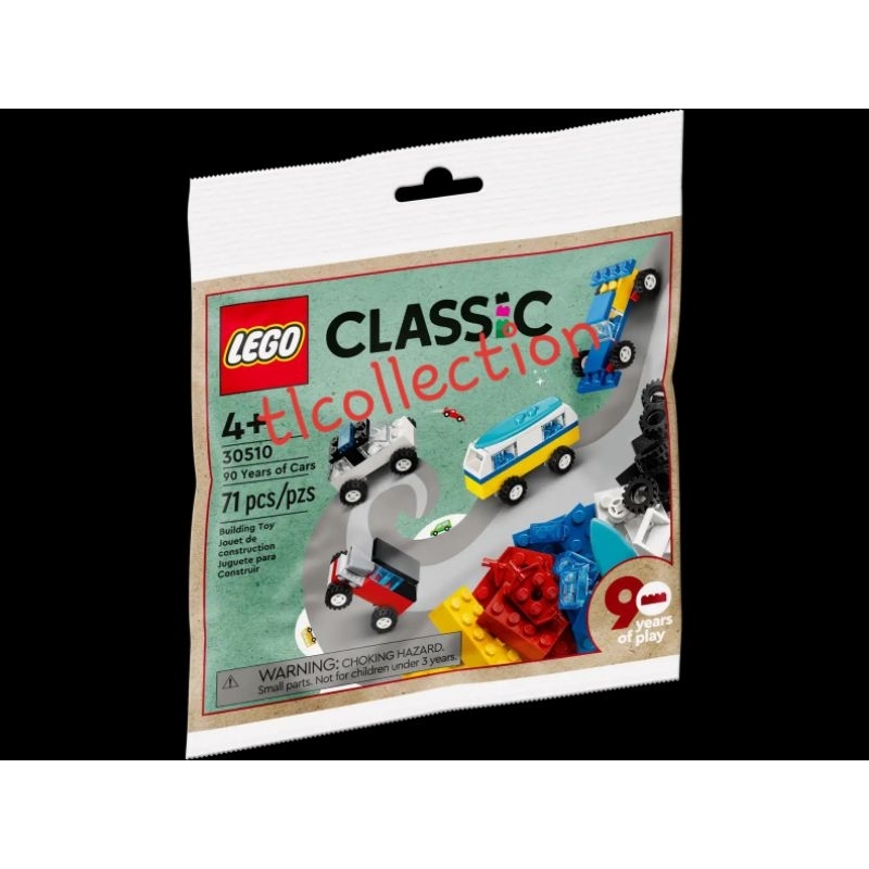 Jual Sale!! Lego Classic 30510. 90 Years of Cars. Original!! | Shopee ...