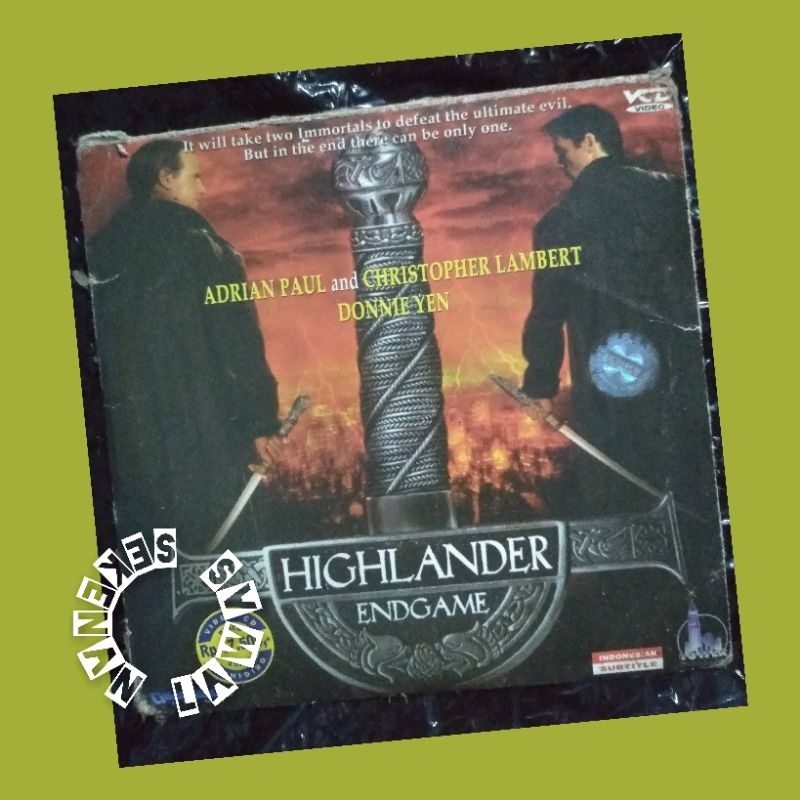Jual VCD Highlander Endgame /Christopher Lambert, Donnie Yen | Shopee ...