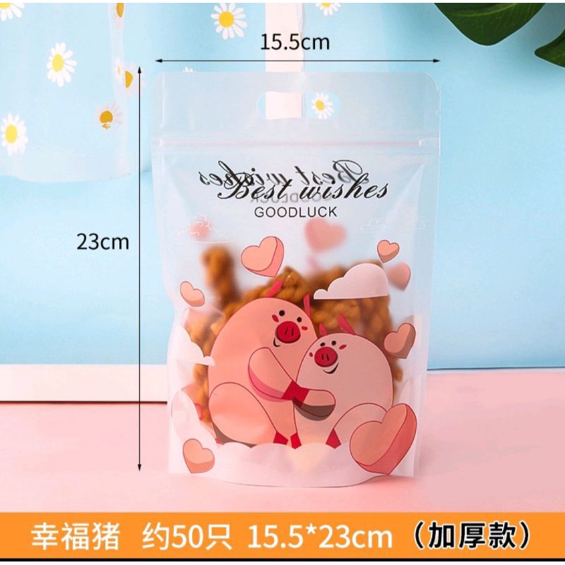 Jual 5 Pcs Plastik Ziplock 15,5 x 23 cm/ Ziplock Bag- Plastik zipper ...