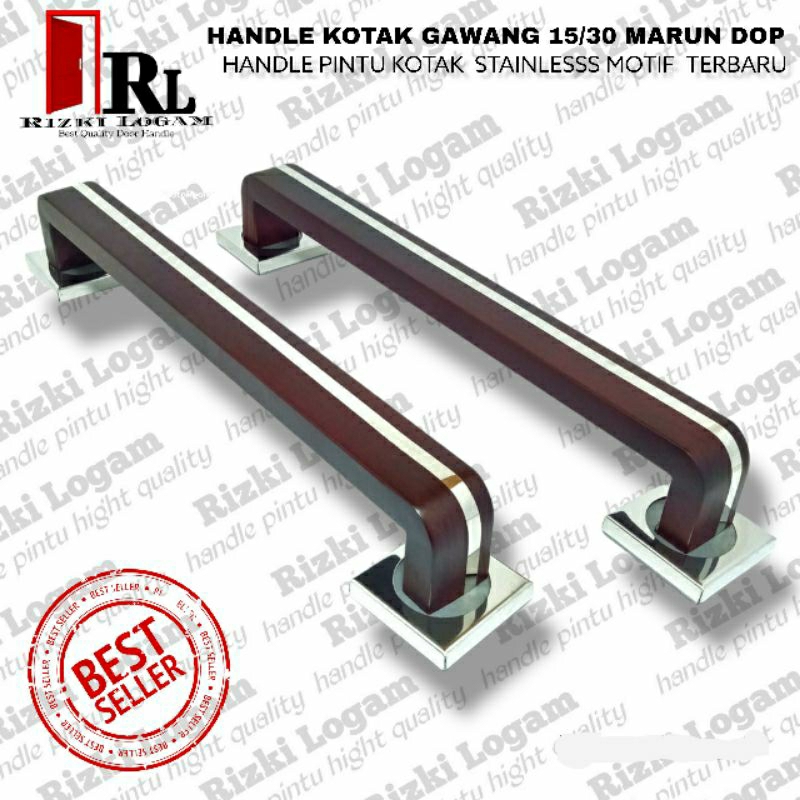 Jual handle pintu rumah stanliss 35cm 45cm gagang pintu rumah ...