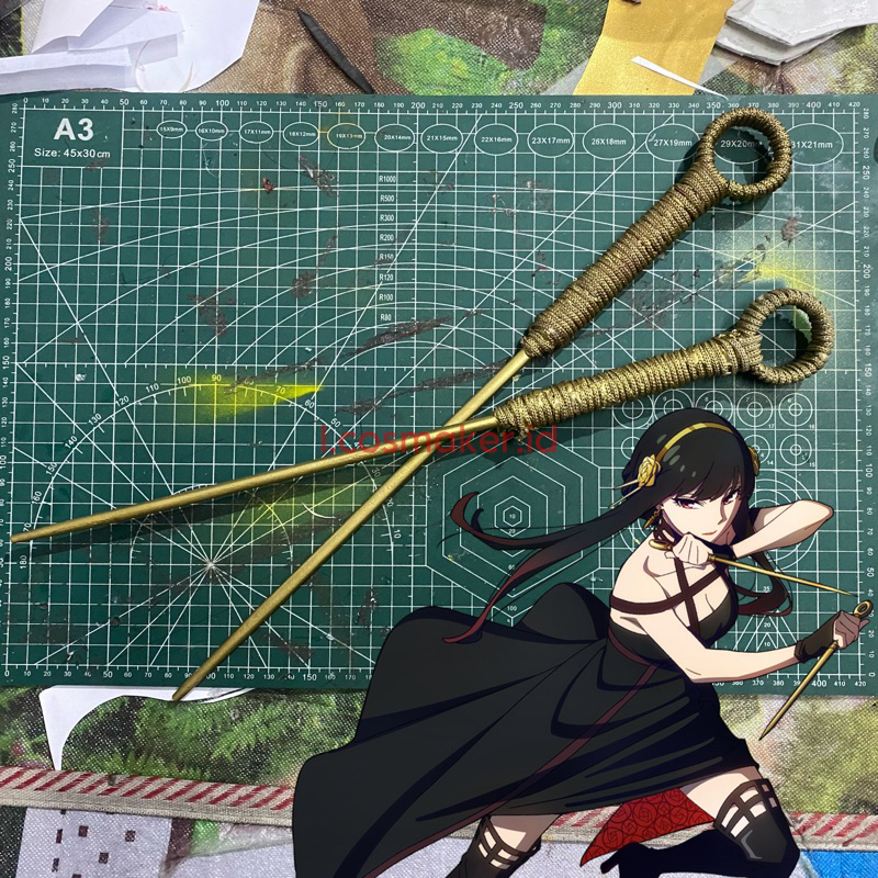 Jual Sepasang(2pcs) Weapon Yor Forger Anime Manga Spy X Family Cosplay ...