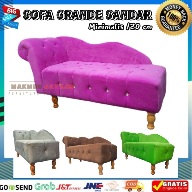 Jual SOFA BENCH SANDAR - SOFA GRANDE MINIMALIS / PUFF / SOFA BED bahan ...
