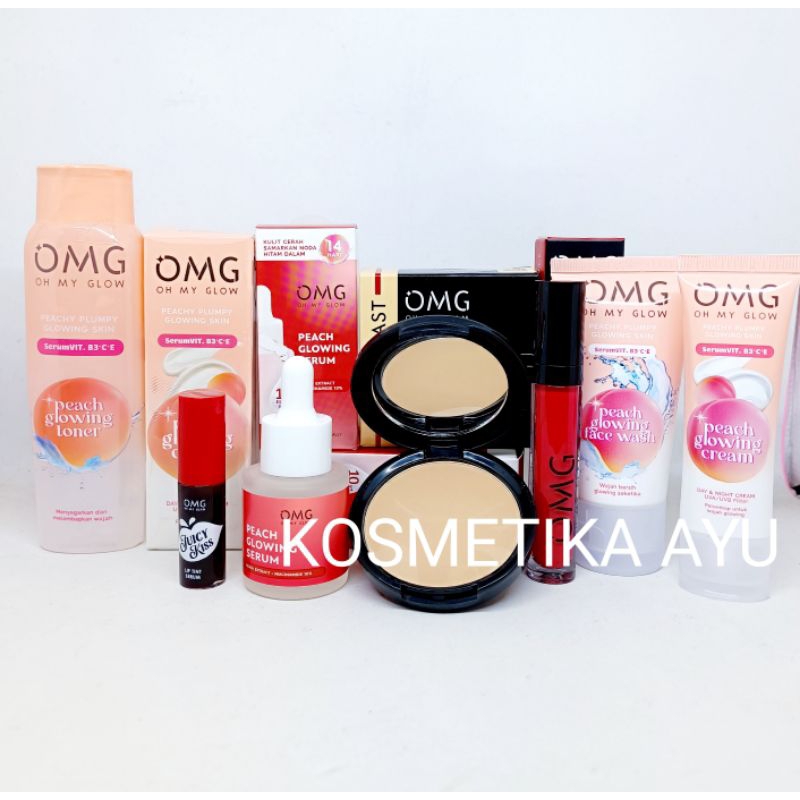 Jual OMG oh My Glow Paket Lengkap Super Glow Kit / OMG Skincare Glow ...