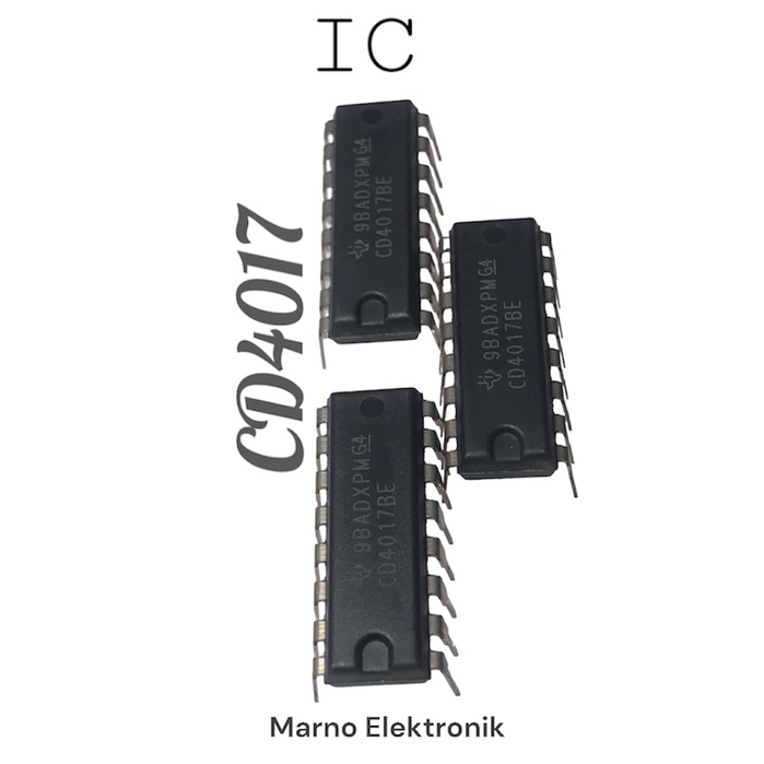 Jual IC CD4017 CD 4017 CD-4017 ORI ORIGINAL ASLI | Shopee Indonesia