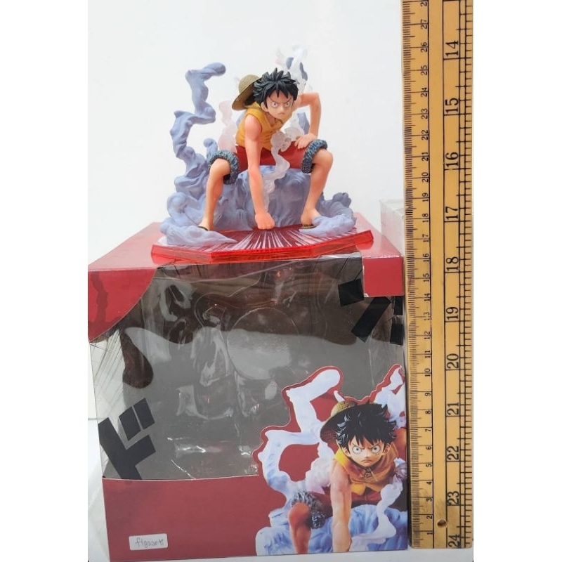 Jual ACTION FIGURE ONE PIECE PORTGAS D ACE LUFFY FIGUR BANDAI KEMASAN ...