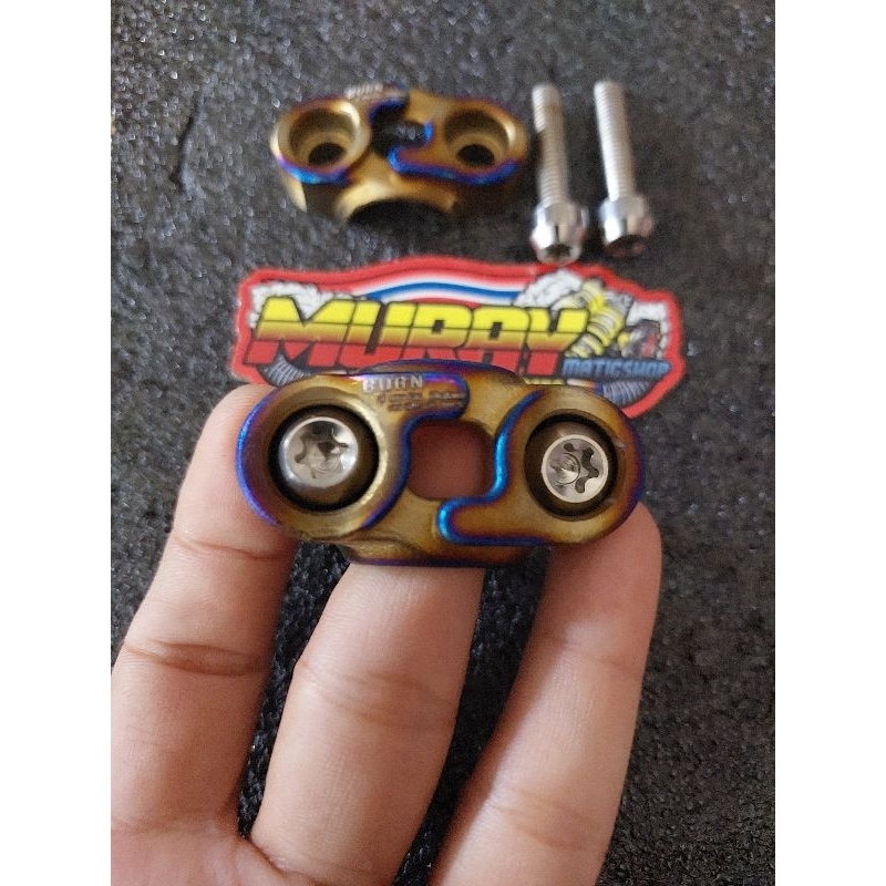 Jual Baut titanium kleman stang pcx | Shopee Indonesia