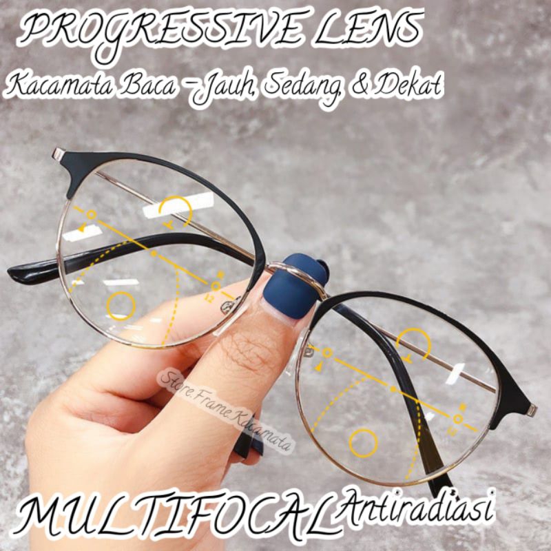 Jual Kacamata Progresif Antiradiasi Pria/Wanita | Kacamata Baca Plus ...