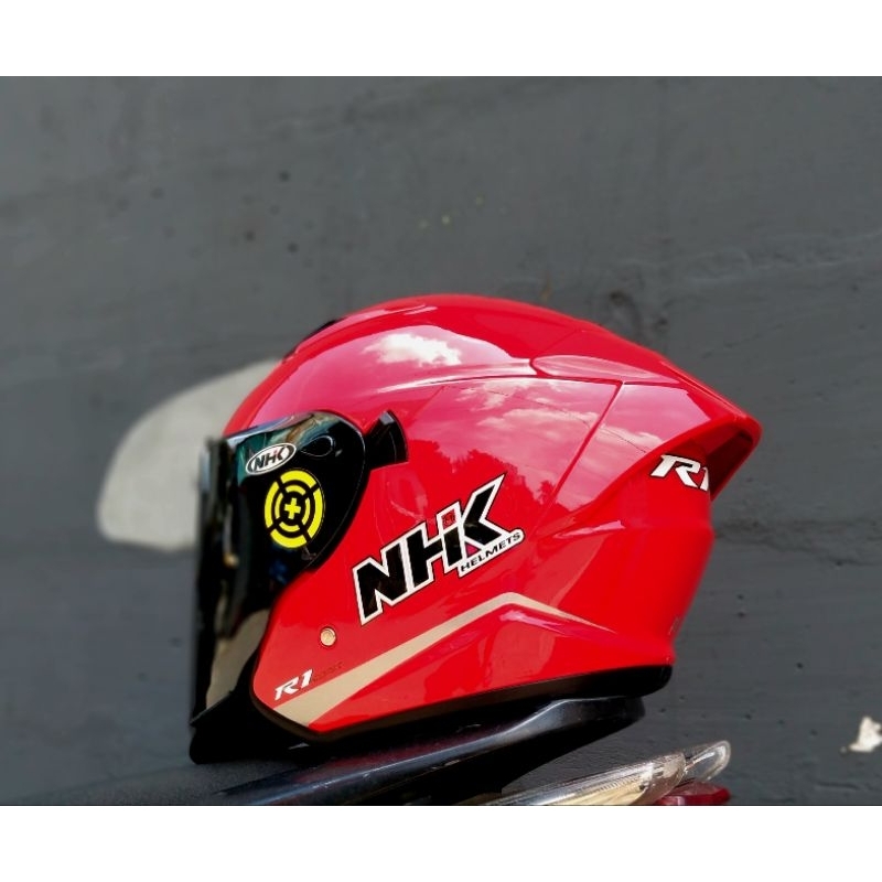 Jual HELM NHK R1 MAX DOBLE VISOR & R1 ELITE SOLID SINGLEVISOR ORIGINAL ...