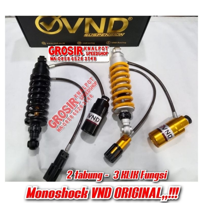 Jual Monoshock shock belakang tabung Pisah VND ORIGINAL 2 Tabung 3 Klik Fungsi New Model PLUS ...