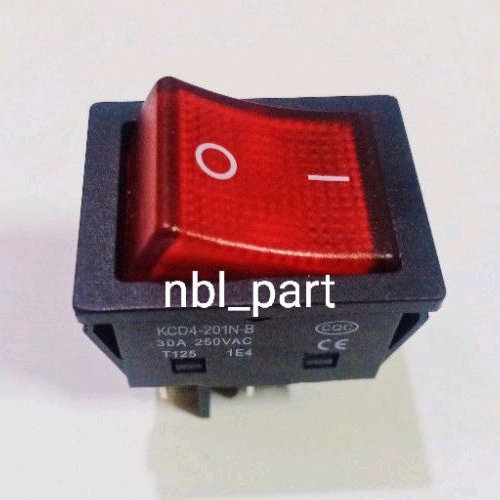 Jual Saklar/switch 4p on-of Lamp 30A Kcd | Shopee Indonesia