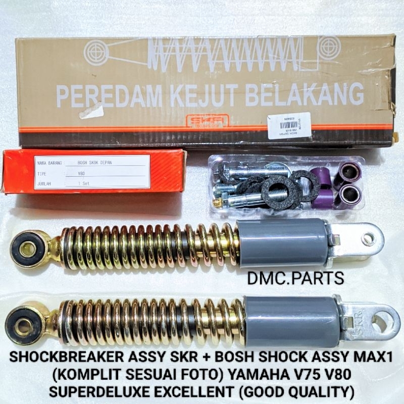 Jual SHOCK ABSORBER ASSY / SKOK DEPAN YAMAHA V50 V70 V75 V80 V80CDI SUPERDELUXE EXCELLENT SKR U5 ...