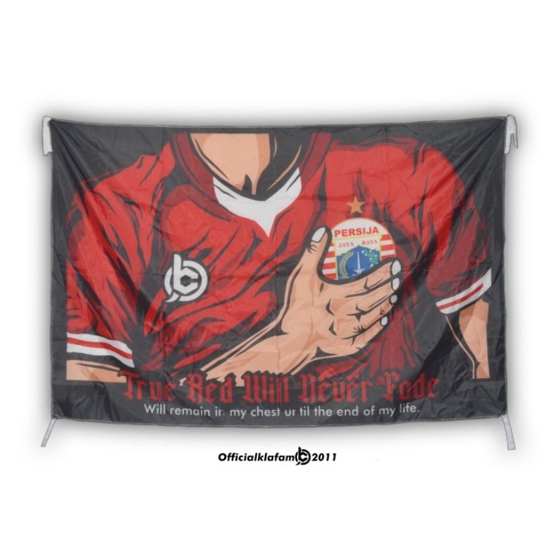 Jual FLAG TRUE RED BENDERA PERSIJA JAKARTA | Shopee Indonesia