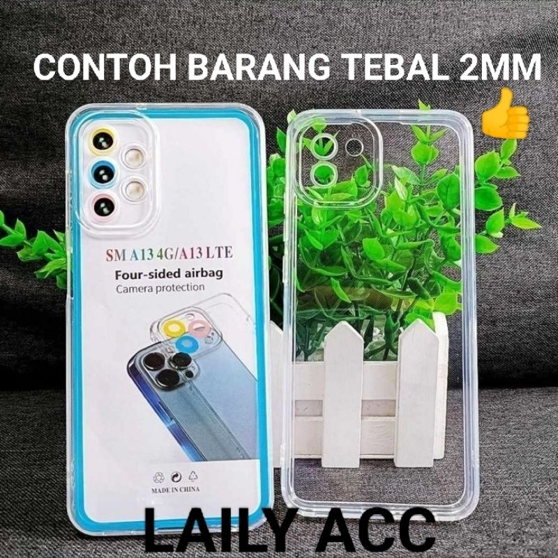 Jual Softcase Bening Terasparan Tebal 2mm+Protec Camera SAMSUNG A14-5G | Shopee Indonesia