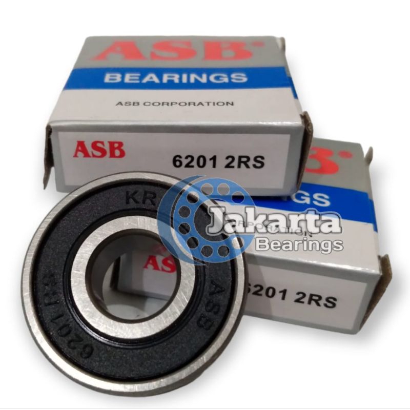Jual Bearing 6201 2RS ASB (Tutup KARET) | Shopee Indonesia