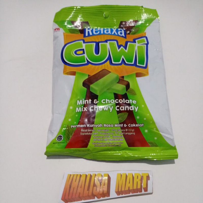 Jual Permen Relaxa Cuwi | Lapis Coklat 50 Pcs | Shopee Indonesia