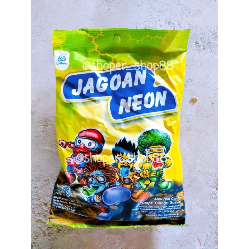 Jual PERMEN JAGOAN NEON ASSORTED | Shopee Indonesia