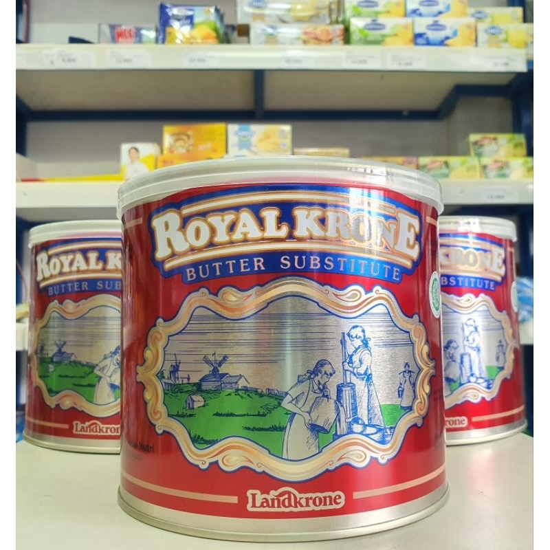 Jual Royal Krone 2Kg Kaleng / Butter Royal Krone 2Kg / Butter Subtitute Royal 2Kg | Shopee Indonesia