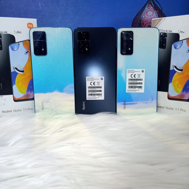 Jual Xiaomi redmi note 11 pro 8/128gb second fullset | Shopee Indonesia