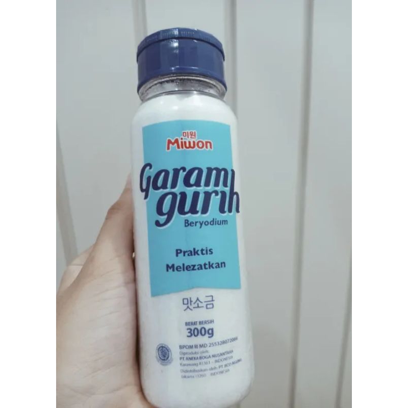Jual Garam gurih Miwon Beryodium Kemasan 300 gram | Shopee Indonesia