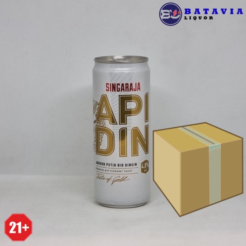 Jual Singaraja Apidin 320ml x 24 Cans | Shopee Indonesia