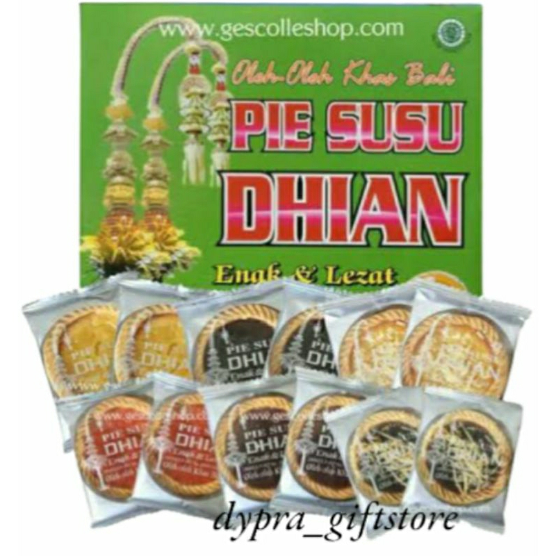 Jual Pie Susu Dhian Bali (Isi 50pcs) | Shopee Indonesia