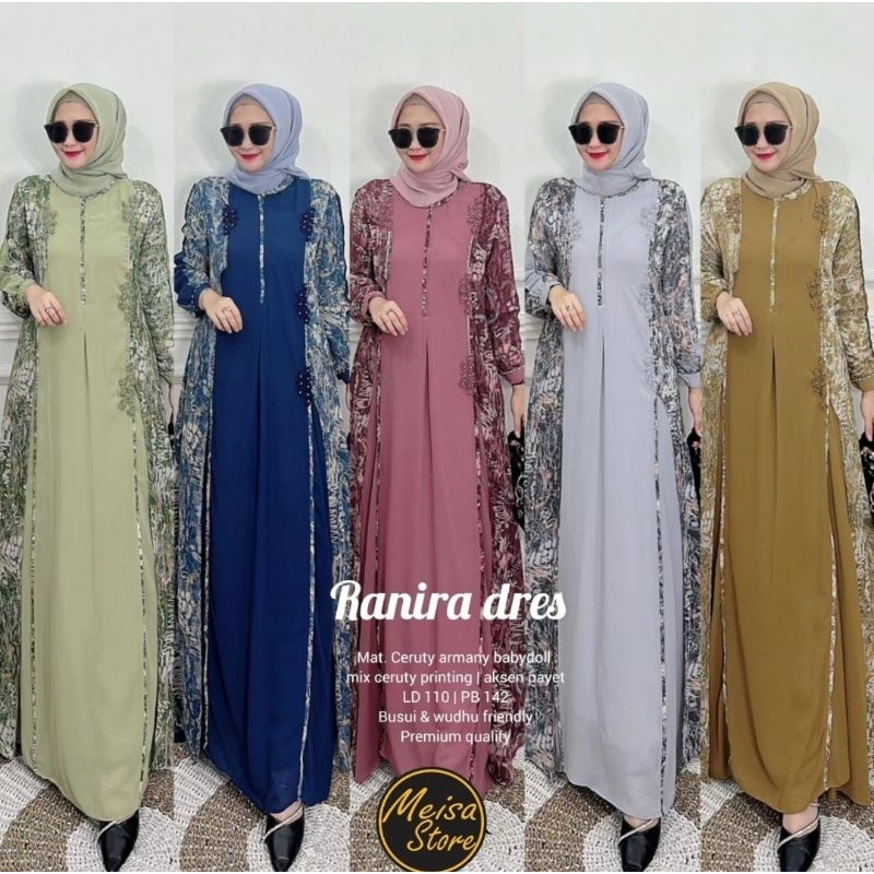 Jual (RESTOCK) RANIRA DRESS MAXY BY MEISA STORE | Shopee Indonesia