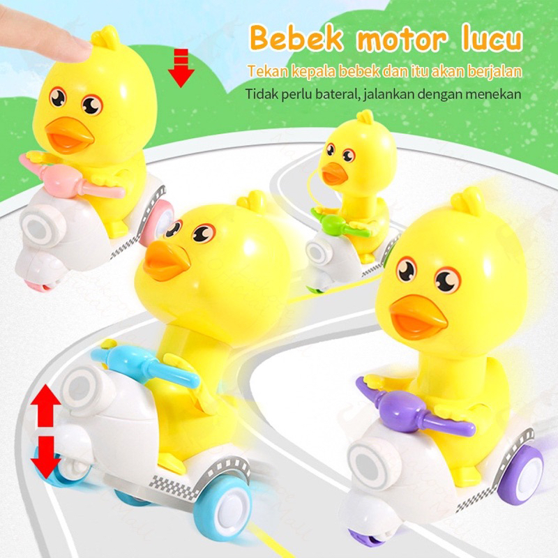 Jual Mainan Anak Lucu Bebek Motor mainan mobil mobilan anak Tidak Perlu ...