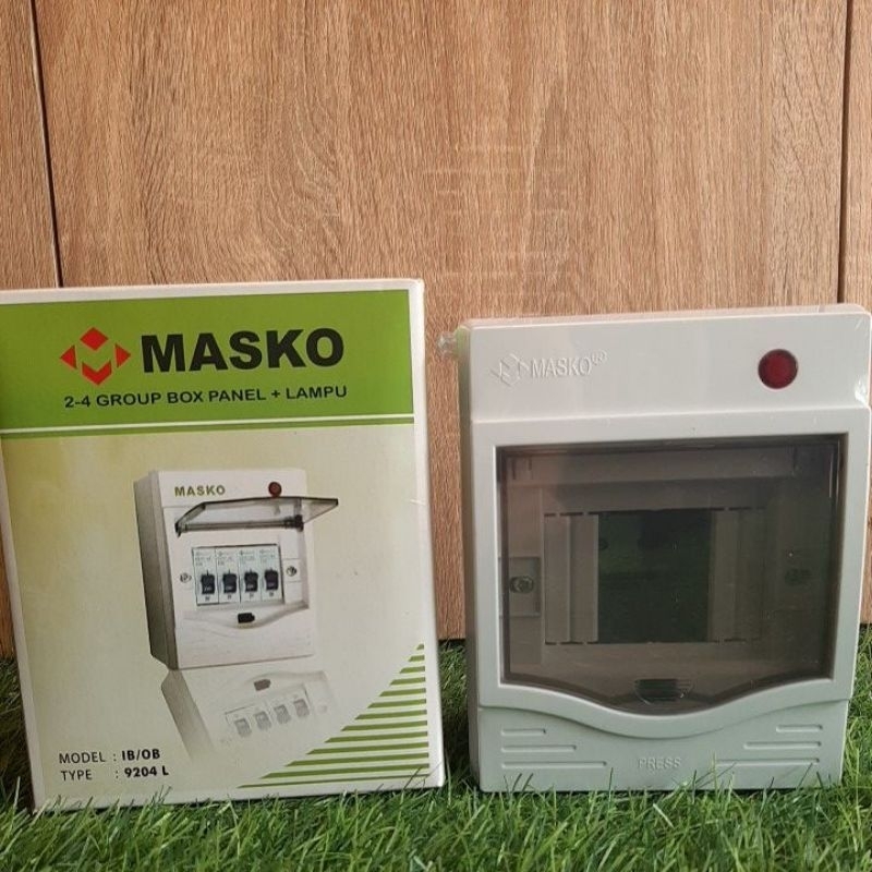 Jual Box MCB 2-4 Grup + Lampu indikator Masko | Shopee Indonesia