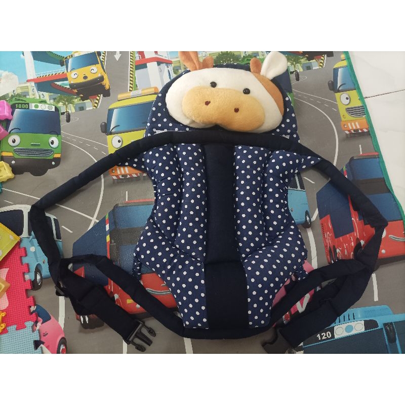 Jual Gendongan bayi depan boneka / gendongan bayi boneka sapi besar PL ...