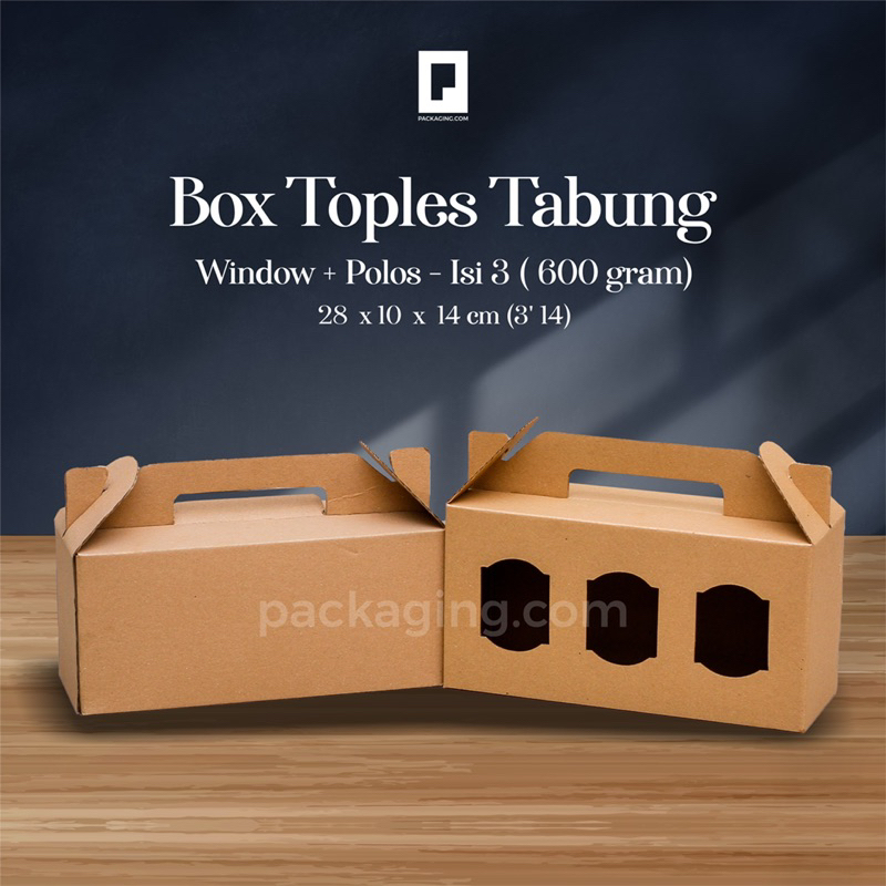 Jual Gable Box Eflute 3`12/Box Jinjing/Handle Box/Box Toples tabung uk ...