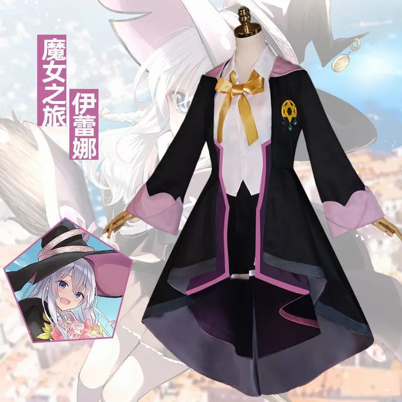 Jual Aksesoris Kostum Anime witch's journey wandering witch the journey ...