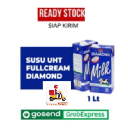 Jual Diamond Susu UHT Full Cream 1 Liter | Shopee Indonesia