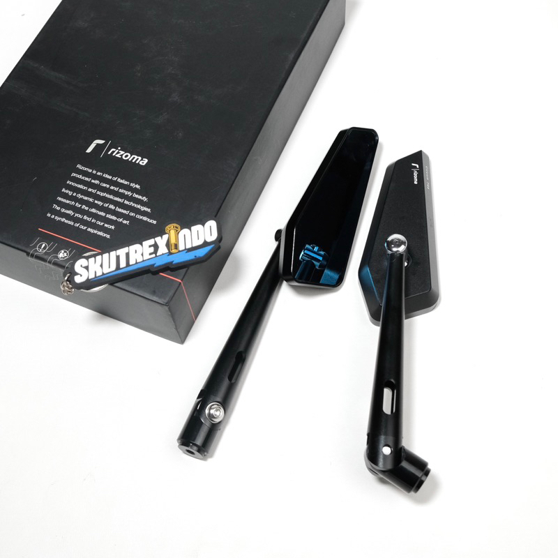 Jual Spion Rizoma Circuit 744 Black Universal Vespa Sprint Primavera ...