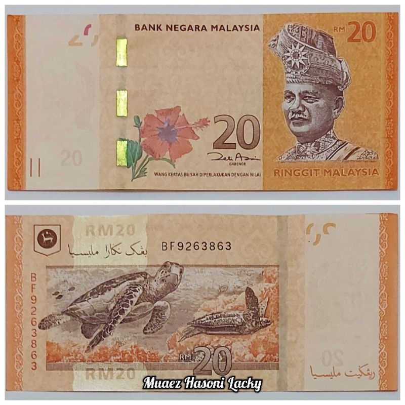 Jual Koleksi Ringgit Malaysia Pecahan 20 10 Dan 5 Ringgit Original ...