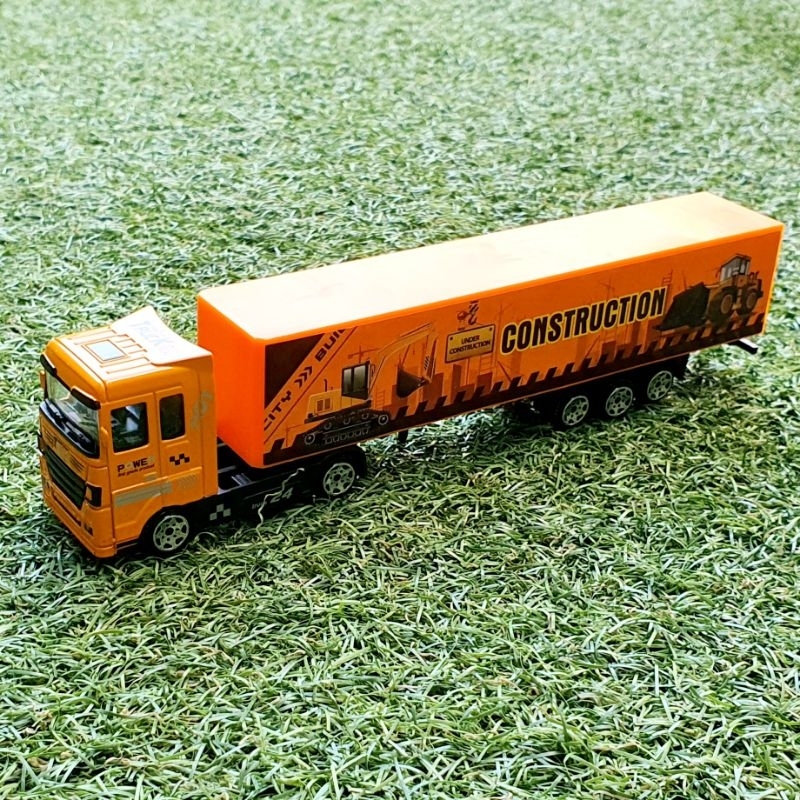 Jual Diecast Truck Kontainer Box Miniatur Diecast Truk Container Tengki ...