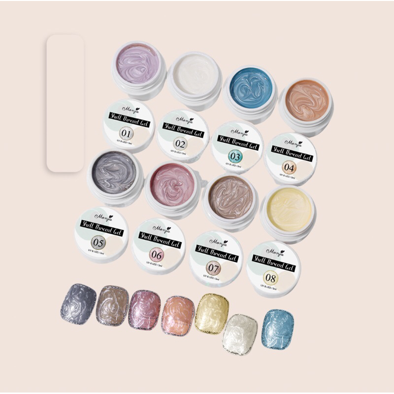 Jual MONJA SHELL THREAD GEL 5ml | Shopee Indonesia