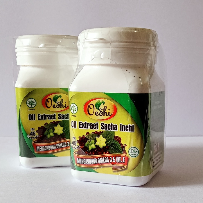 Jual Kapsul Oeshi Oil Sacha Inchi 45 Kapsul | Shopee Indonesia