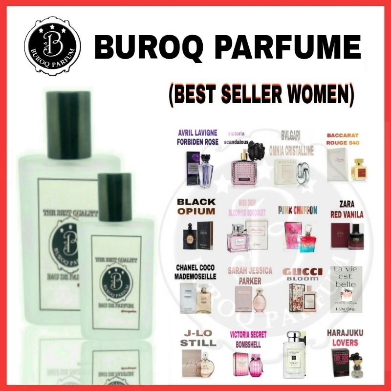 Jual Buroq parfum wanita tahan lama best seller parfume women minyak ...