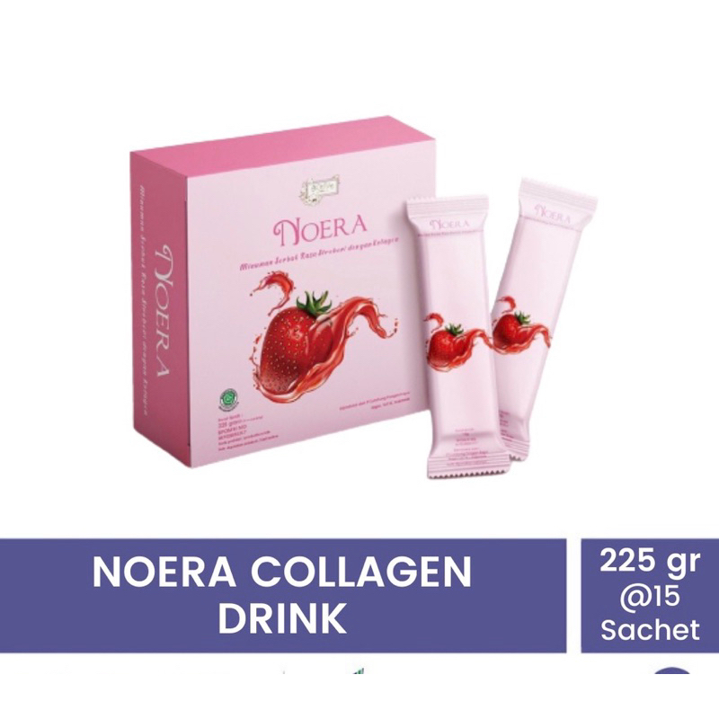 Jual Noera Collagen Drink minuman kolagen sehat bpom ori cod new | Shopee Indonesia